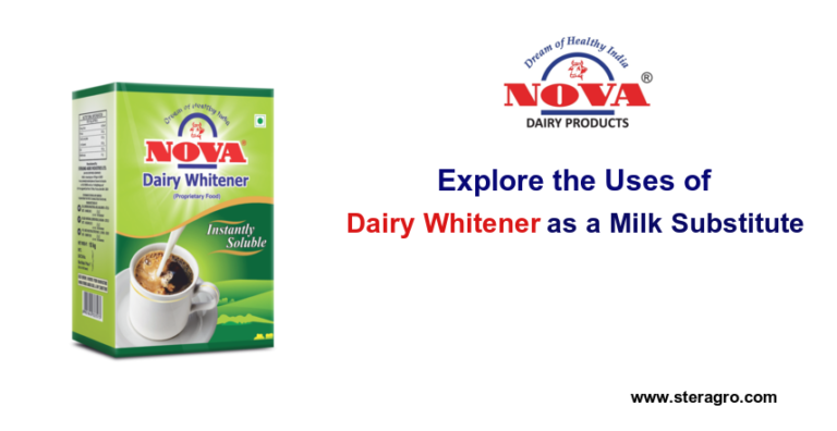 Explore the Uses of Dairy Whitener as a Milk Substitute