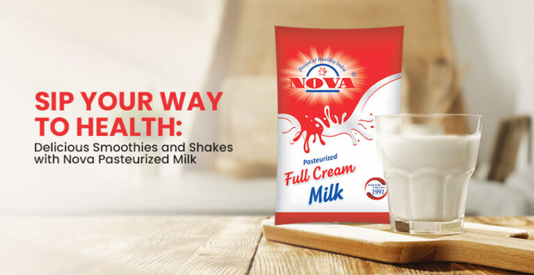 Sip Your Way to Health: Delicious Smoothies and Shakes with Nova ...