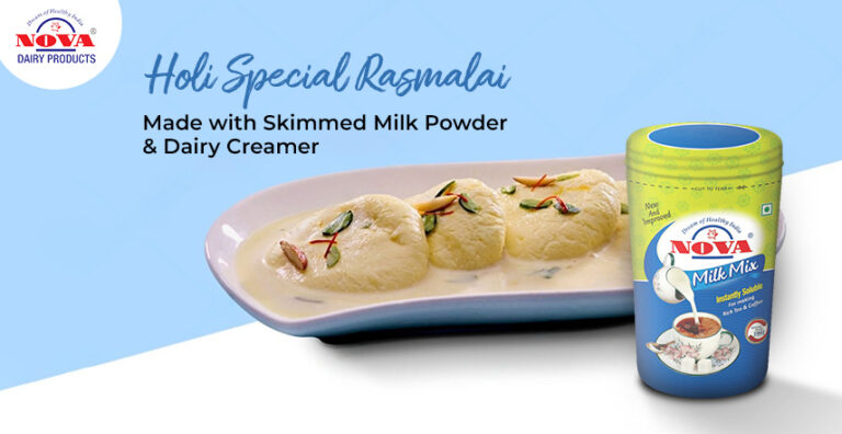 Holi Special Ras malai: Made with Skimmed Milk Powder & Dairy Creamer ...
